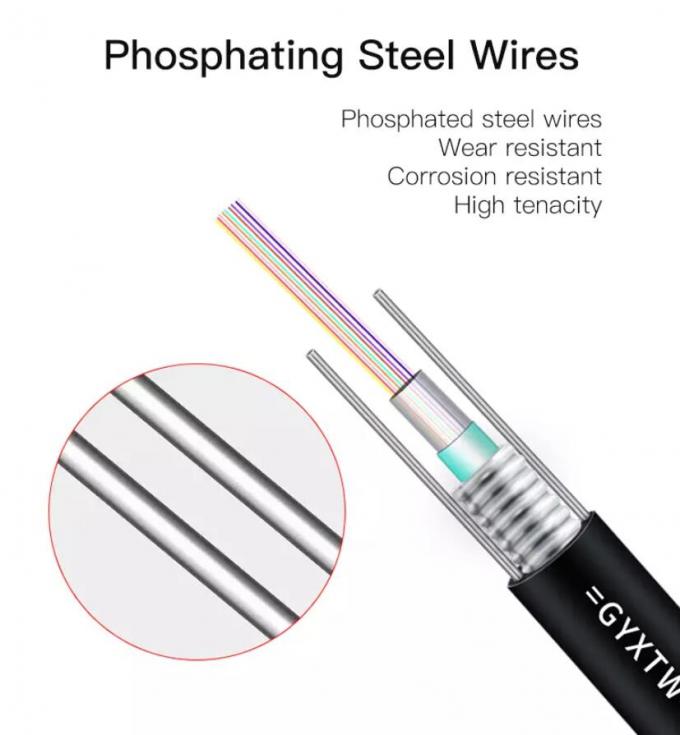 2 4 6 8 12 16 24 Core GYXTW SM MM FOC Armoured Cable