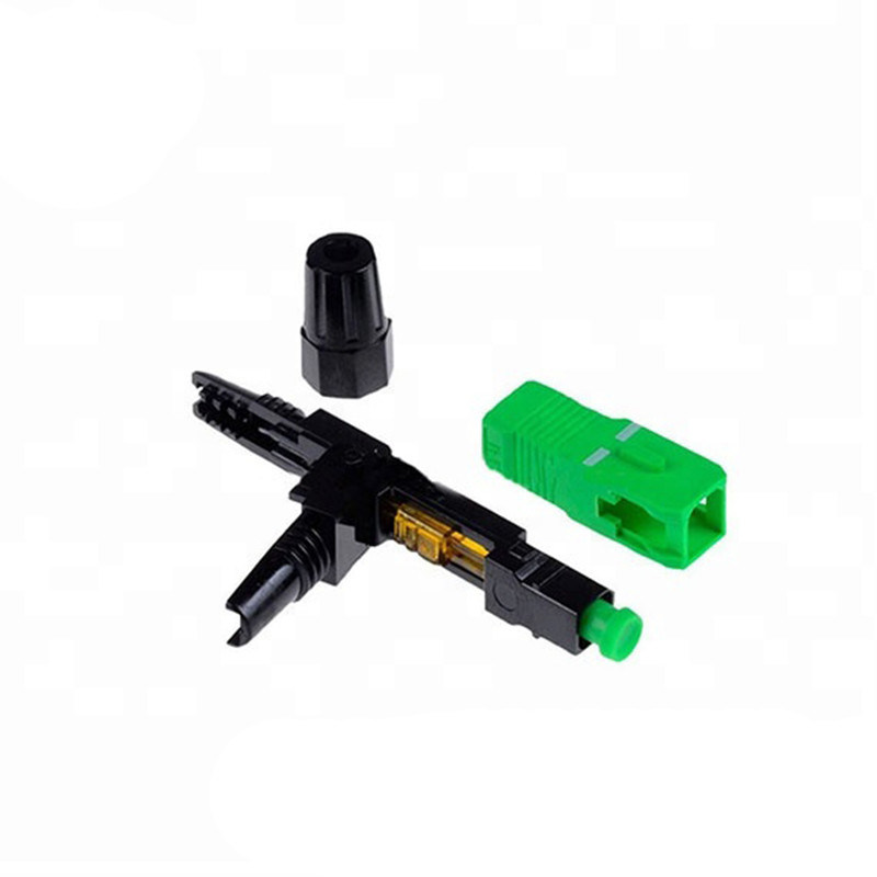 Field Installable Fiber Optic Connector SC APC Fiber Optic Fast Connector