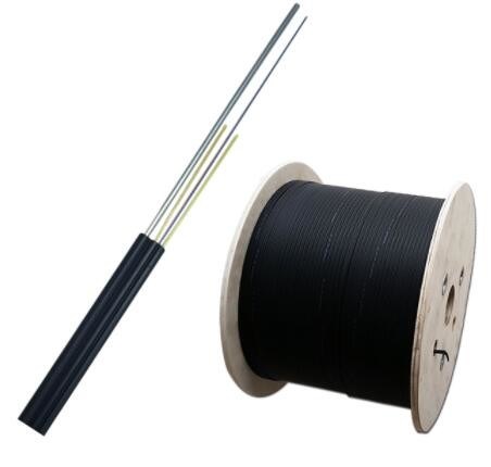 2 Core Single Mode Fiber Optic Drop Wire For FTTH